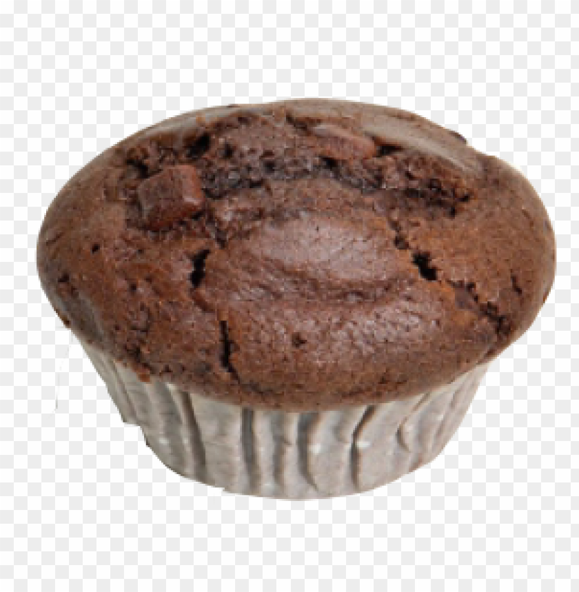Free download | HD PNG double chocolate muffin with crispy top PNG ...