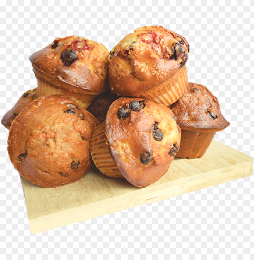 Free download | HD PNG assorted muffins on a wooden board PNG images ...