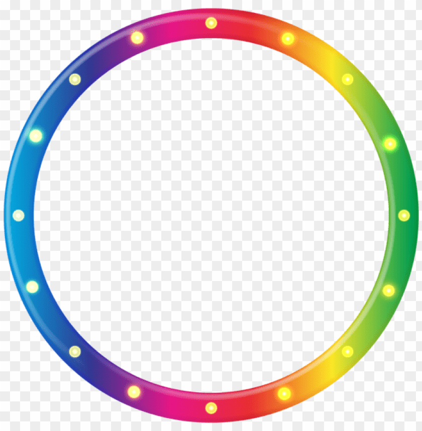 Free download | HD PNG multlored round border frame clipart png photo ...