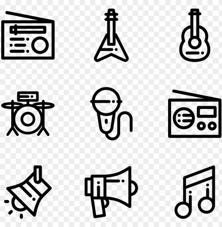Free download | HD PNG music icons instructions icons png - Free PNG ...