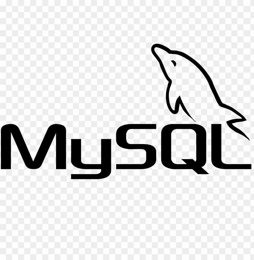 Free download | HD PNG mysql simple black branding png | TOPpng