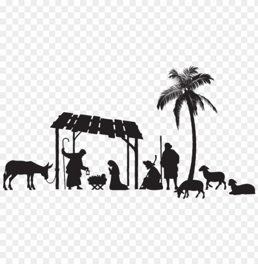 Free download | HD PNG Transparent nativity scene silhouette PNG Image ...