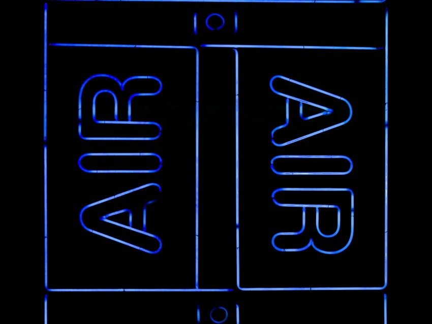 Free download | HD PNG neon air inscription glow 4k wallpaper | TOPpng