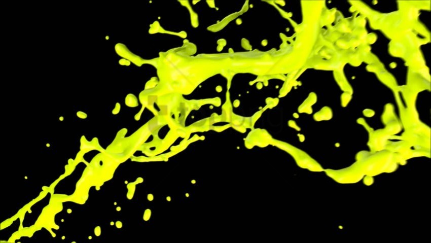 Free download | HD PNG neon color splash on white background best stock ...