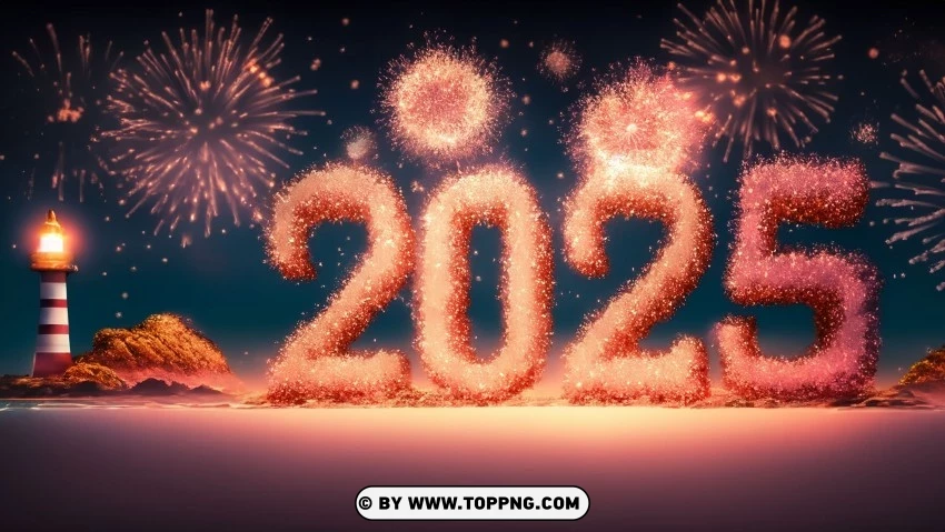 Free download | HD PNG bright fireworks display for 2025 - Image ID ...