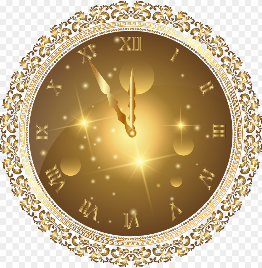 Free download | HD PNG new year clock PNG transparent with Clear ...