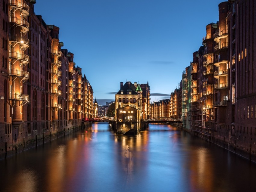 Free Download Hd Png Night City Architecture River City Lights