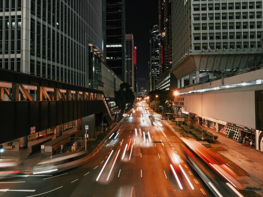 Free download | HD PNG night city long exposure street architecture ...