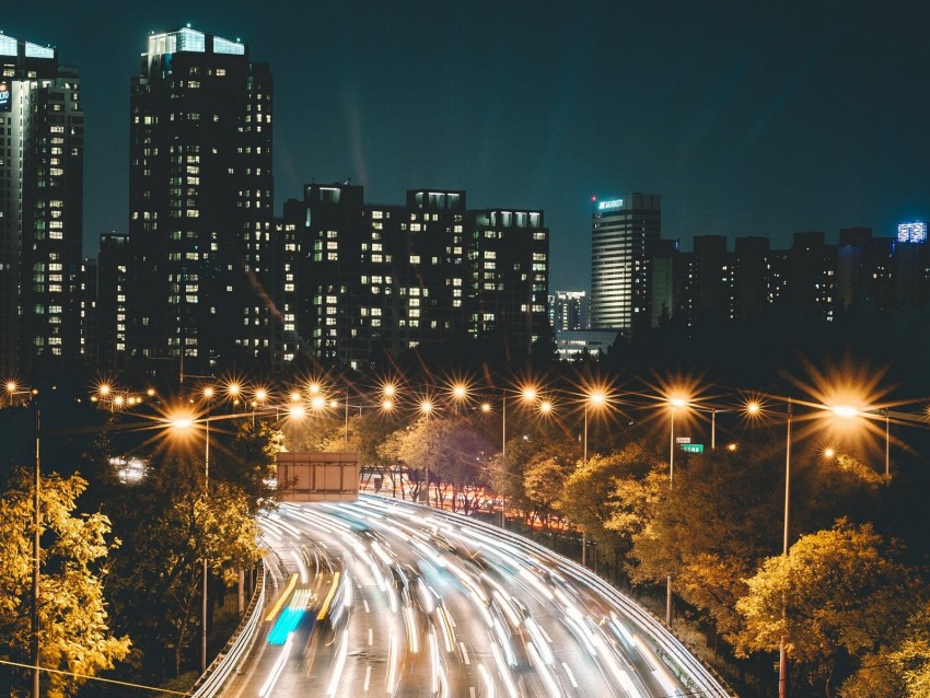 Free download | HD PNG night city road lights city lights 4k wallpaper ...