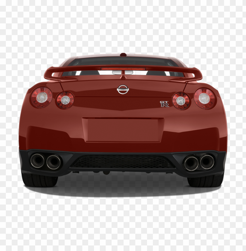 Free download | HD PNG red nissan gt r rear view - Image ID 480241 | TOPpng