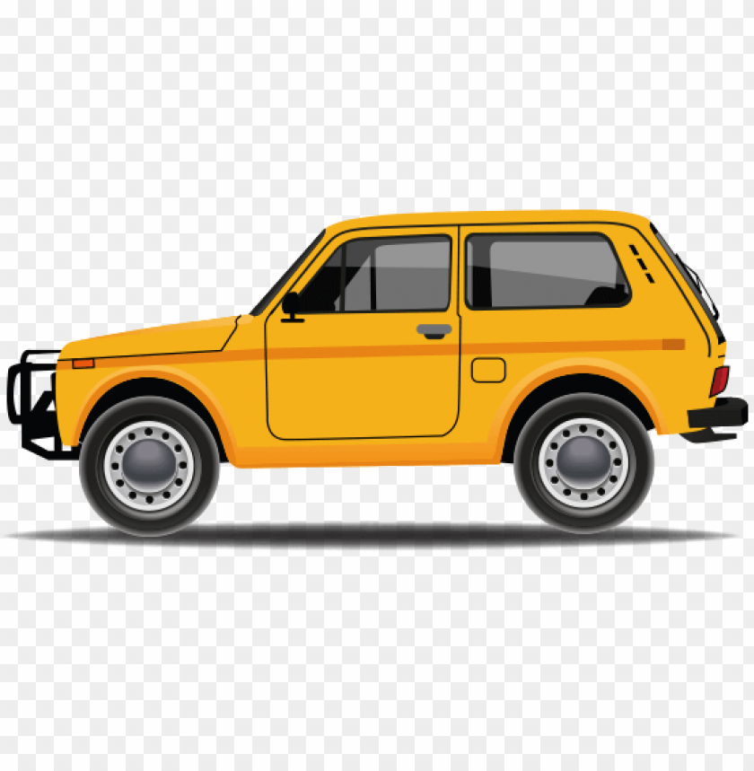 Free download | HD PNG yellow lada niva compact suv - Image ID 480296 ...