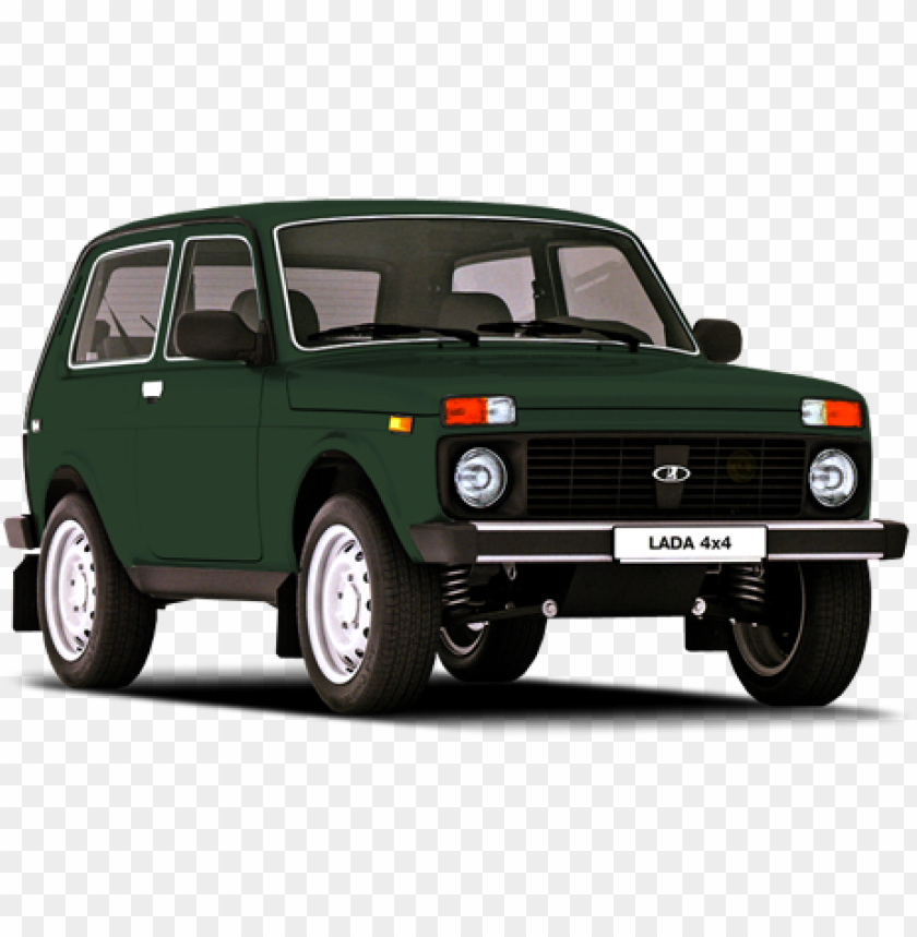 Free download | HD PNG green lada niva compact suv - Image ID 480327 ...