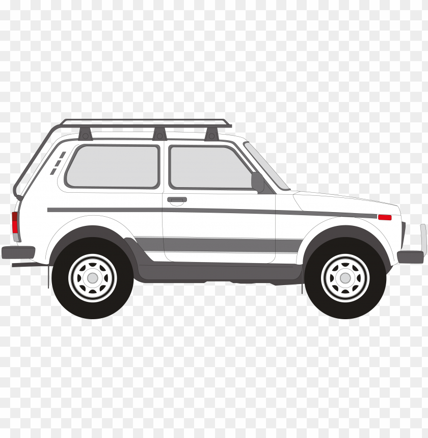 Free download | HD PNG white lada niva suv side view - Image ID 480344 ...