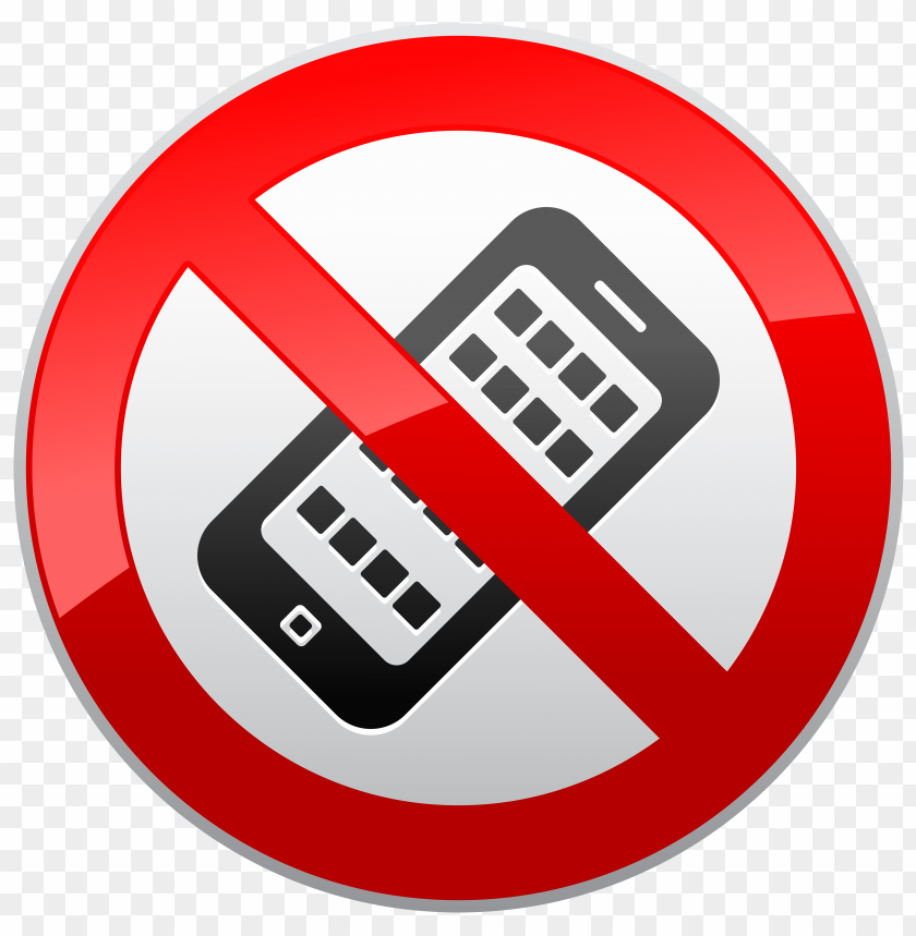 Free download | HD PNG no mobile phones allowed sign clipart png photo ...