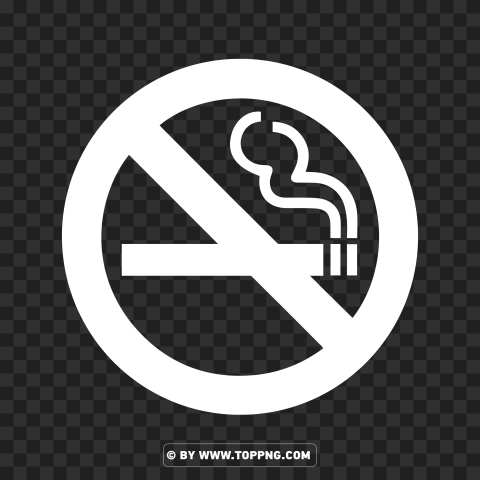 Free download | HD PNG no smoking icon white with transparent ...