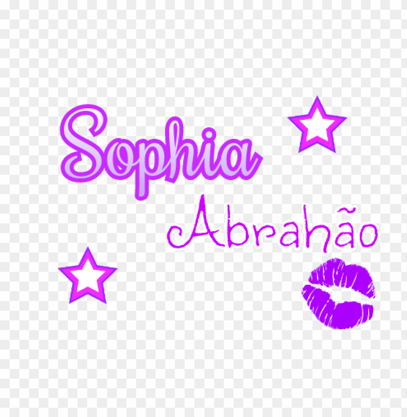 Free download | HD PNG nome sophia PNG transparent with Clear ...