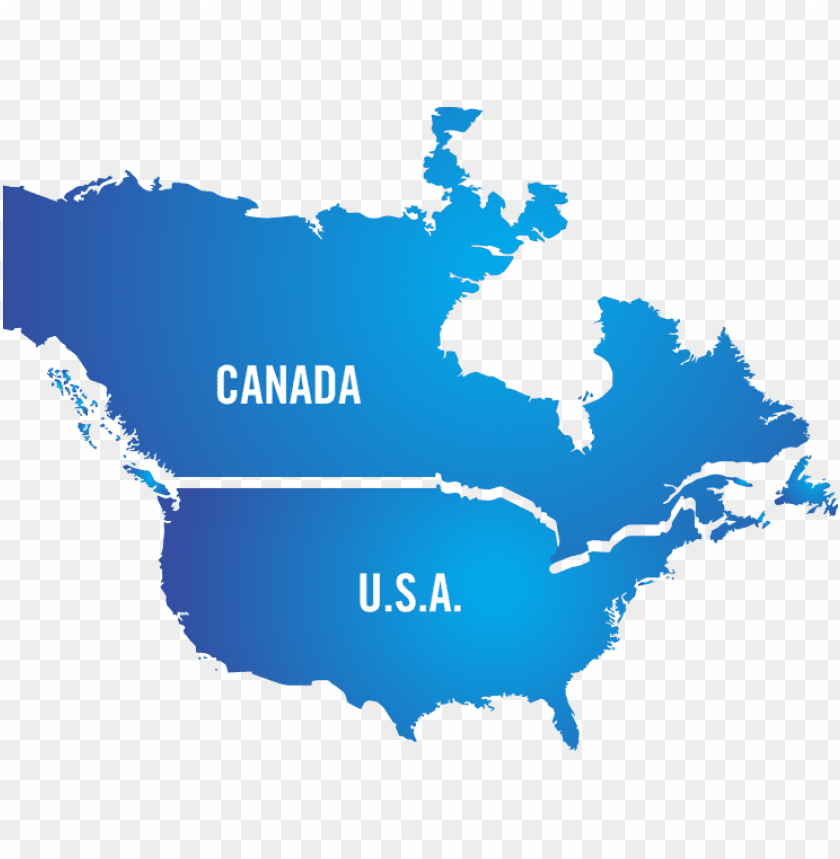 Free download | HD PNG north america without mex PNG transparent with ...