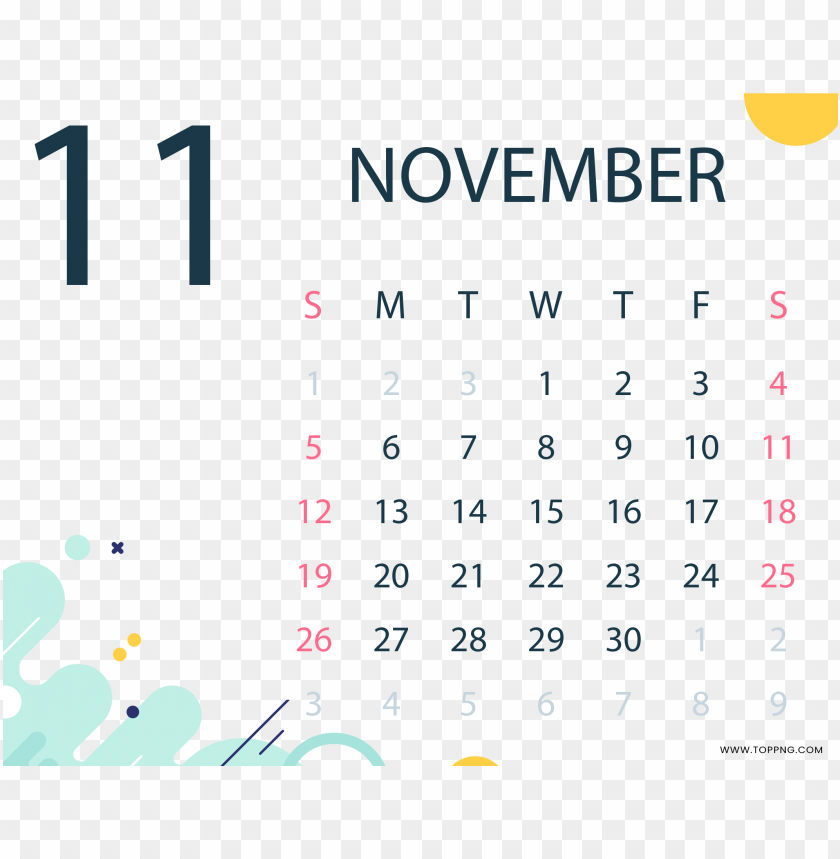Free download | HD PNG november 2023 calendar png images - Image ID ...