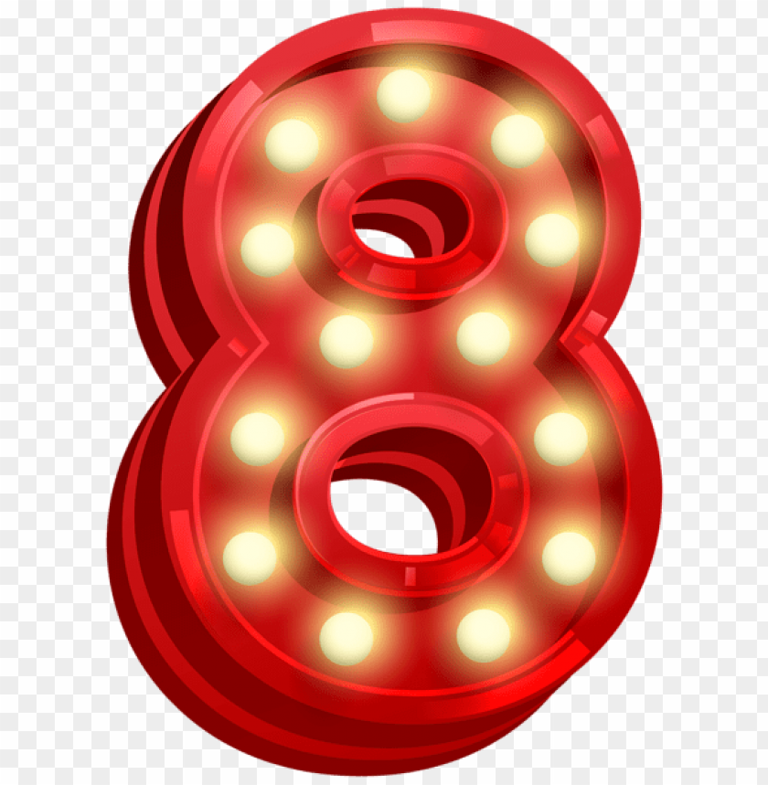 Free download | HD PNG number eight glowing clipart png photo - 51226 ...