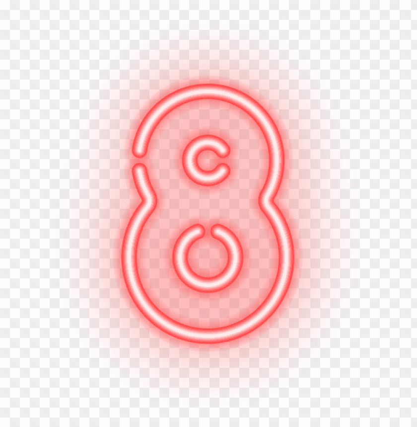 Free download | HD PNG number eight neon clipart png photo - 51070 | TOPpng