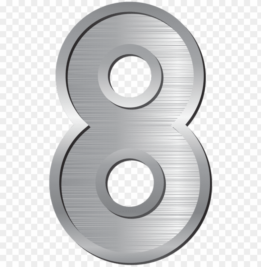 Free download | HD PNG number eight silver clipart png photo - 52039 ...
