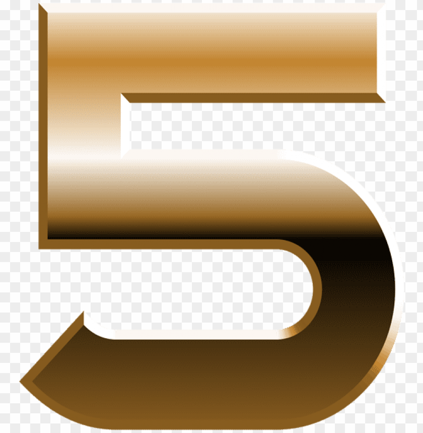 Free download | HD PNG number five golden transparent clipart png photo ...