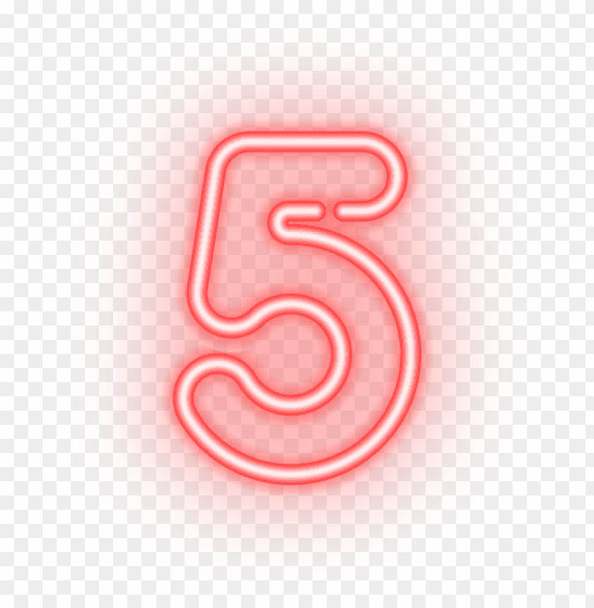 Free download | HD PNG number five neon clipart png photo - 51047 | TOPpng