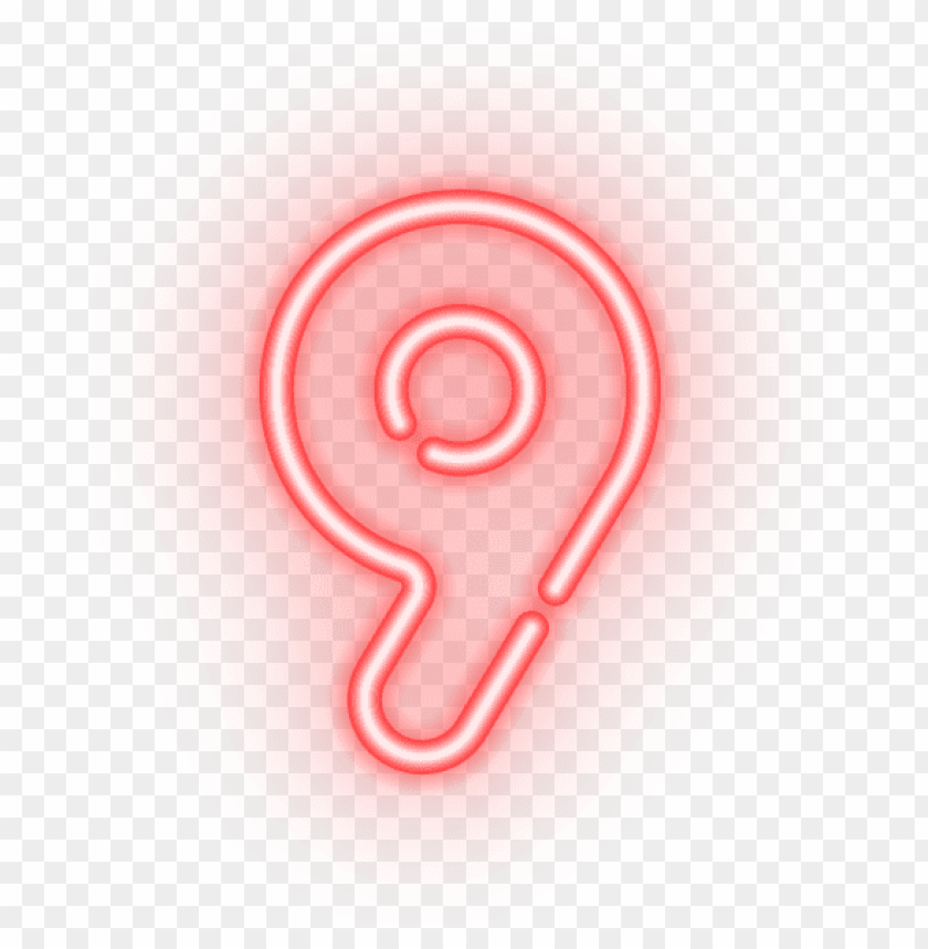 Free download | HD PNG number nine neon clipart png photo - 51079 | TOPpng