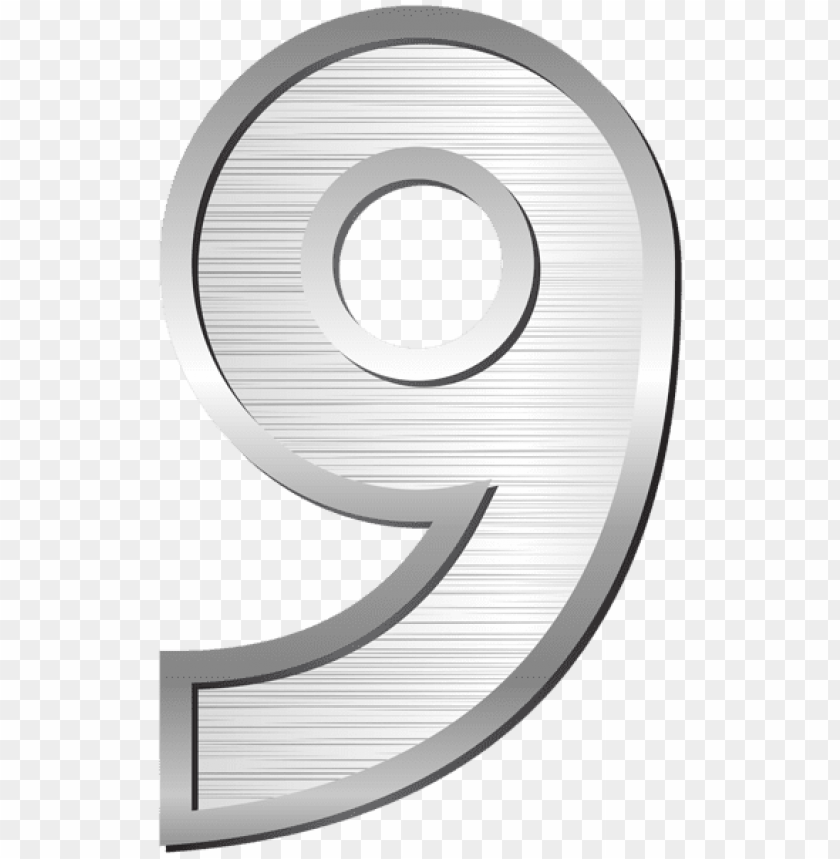 Free download | HD PNG number nine silver clipart png photo - 52040 ...