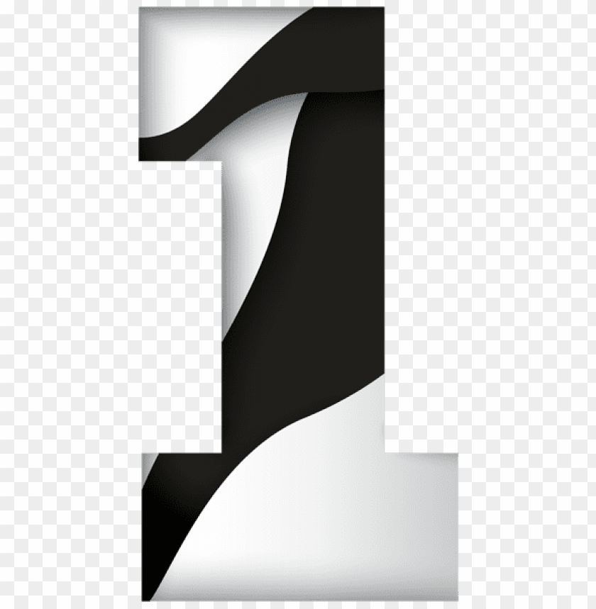 Free download | HD PNG number one black white clipart png photo - 51631 ...
