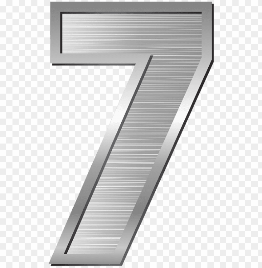 Free download | HD PNG number seven silver clipart png photo - 52038 ...