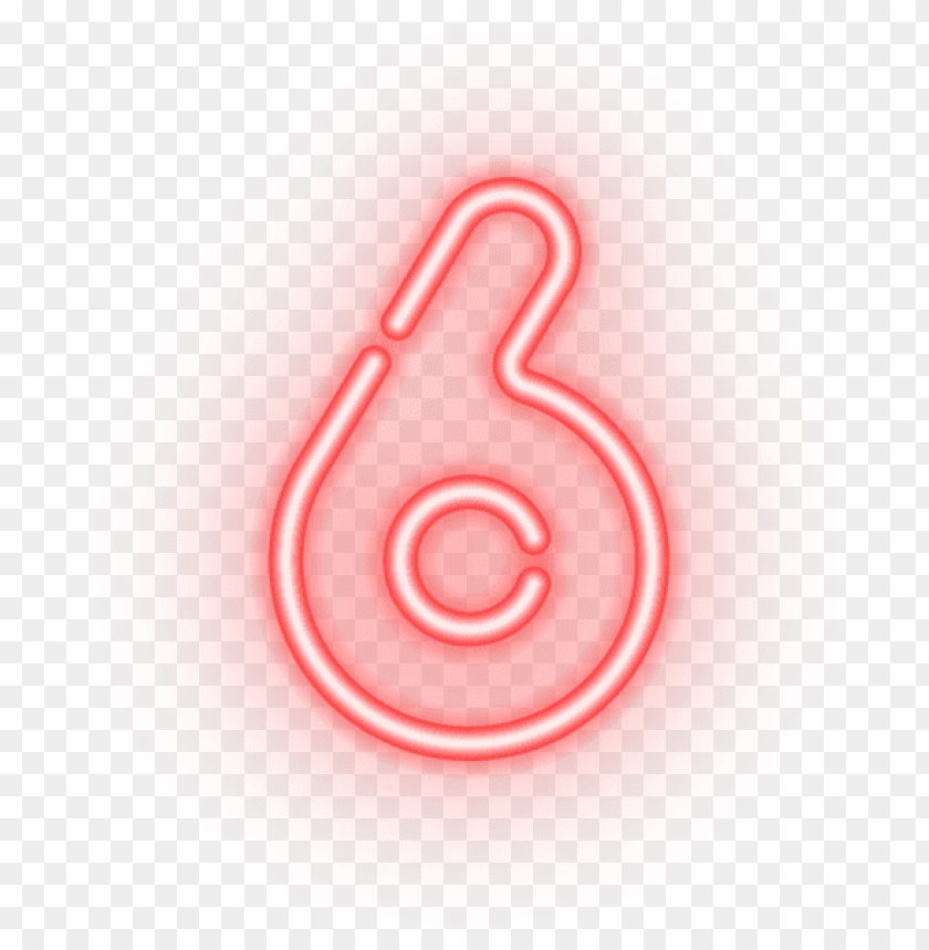 Free download | HD PNG number six neon clipart png photo - 51054 | TOPpng
