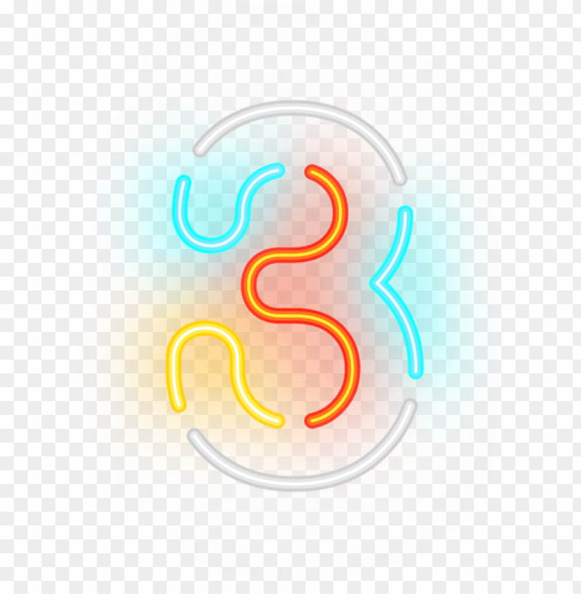 Free download | HD PNG number three neon transparent clipart png photo ...