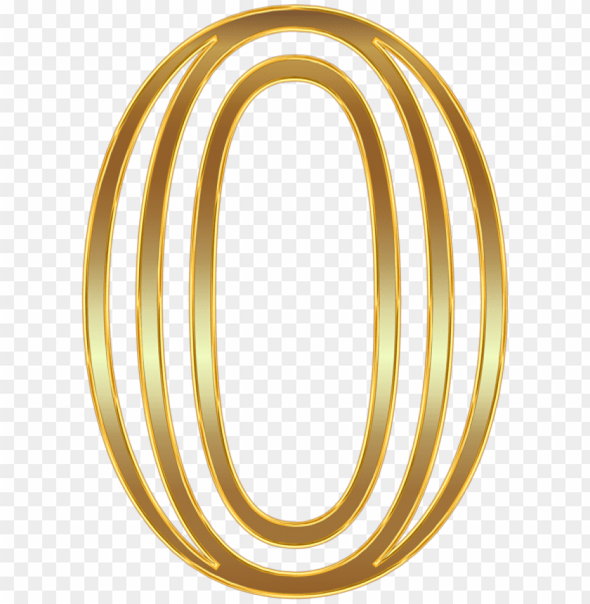 Free download | HD PNG number zero gold clipart png photo - 51861 | TOPpng