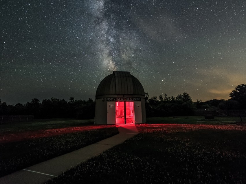 Free download | HD PNG observatory starry sky milky way night 4k ...