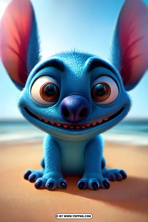 Free download | HD PNG ocean view with stitch relaxing beach day hd ...