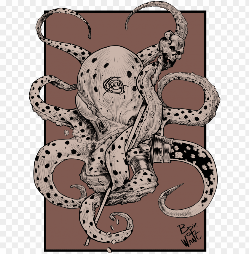 Free download | HD PNG octopus necromancer illustratio PNG transparent ...