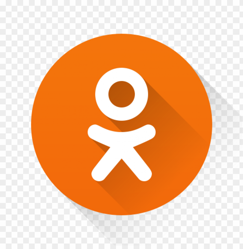 Free download | HD PNG odnoklassniki modern flat icon png | TOPpng