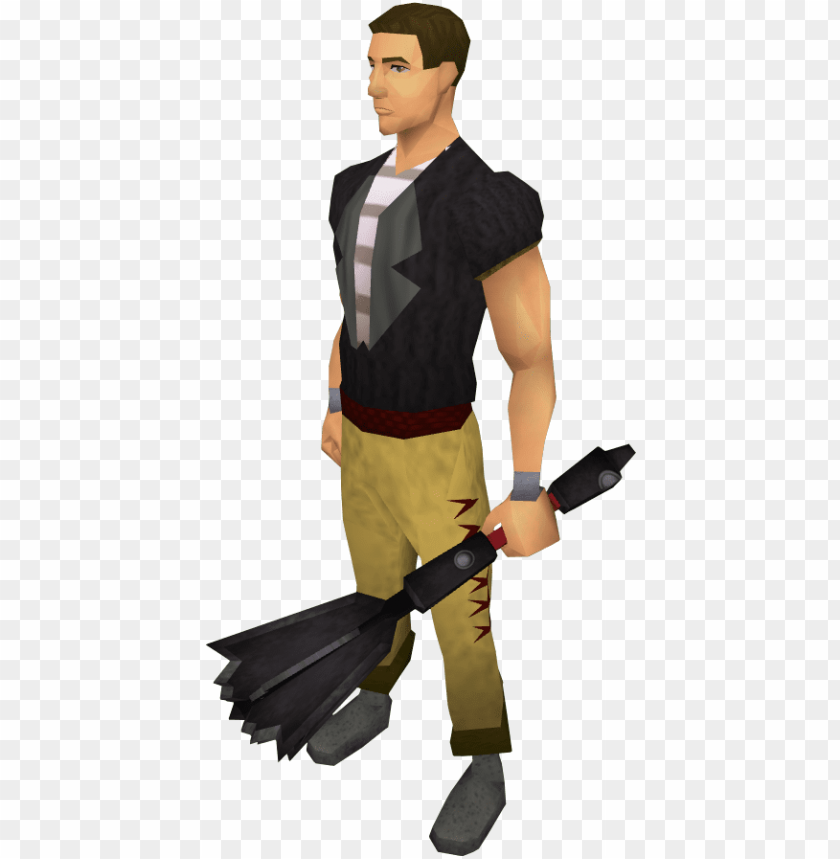 Free download | HD PNG off hand black mace the runescape cosplay PNG ...