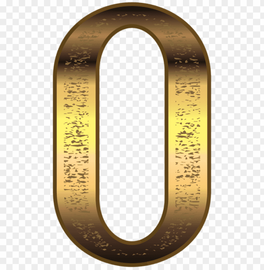 Free download | HD PNG old gold number zero clipart png photo - 51961 ...
