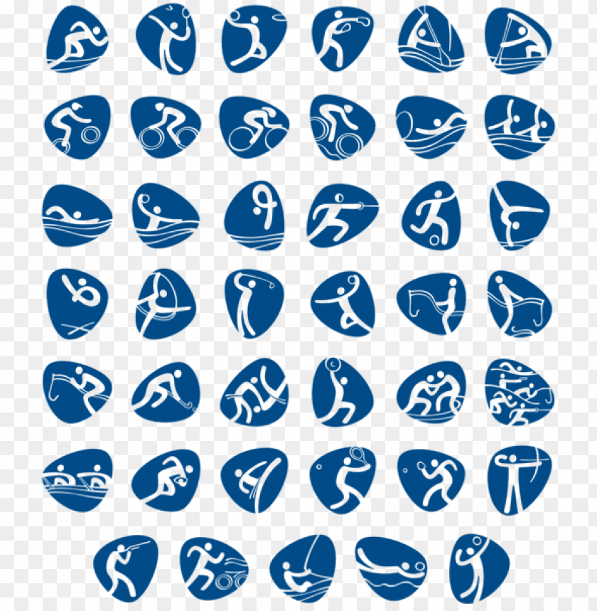 Free download | HD PNG rio 2016 olympic pictograms png | TOPpng