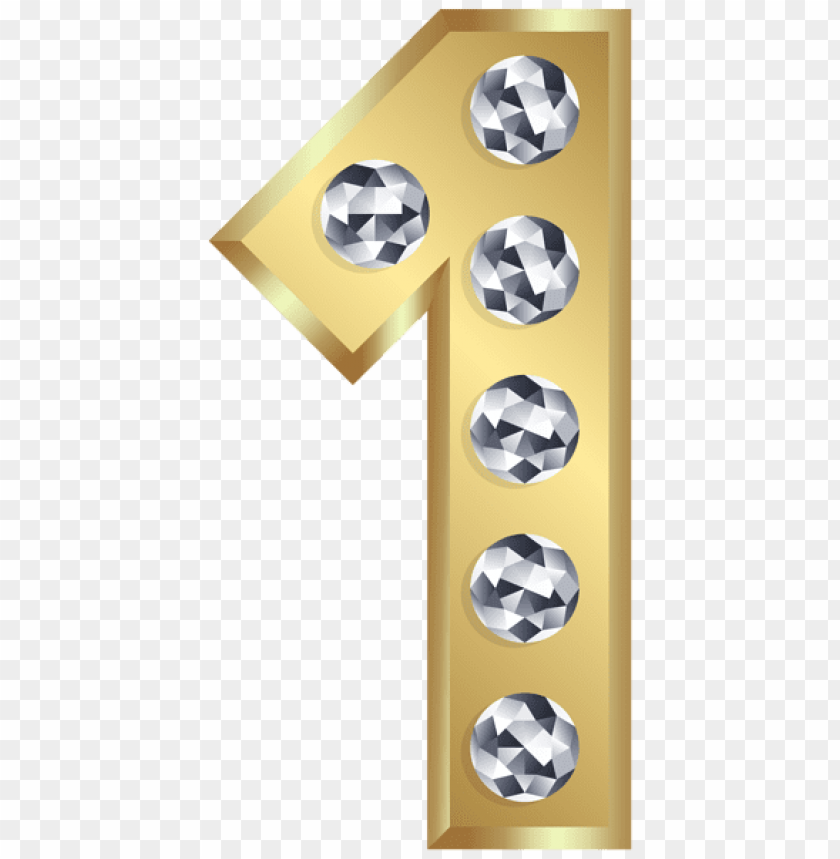 Free download | HD PNG one gold number clipart png photo - 51932 | TOPpng