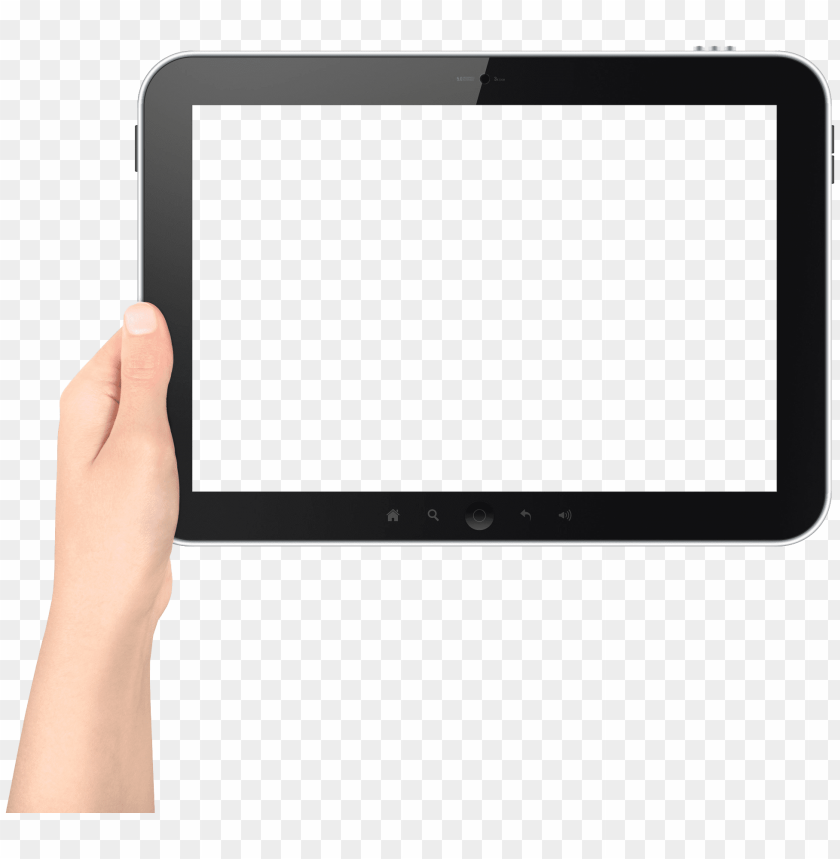 Free download | HD PNG Clear one hand holding tablet PNG Image ...