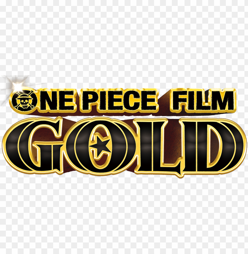 Free download | HD PNG one piece film gold logo PNG transparent with ...
