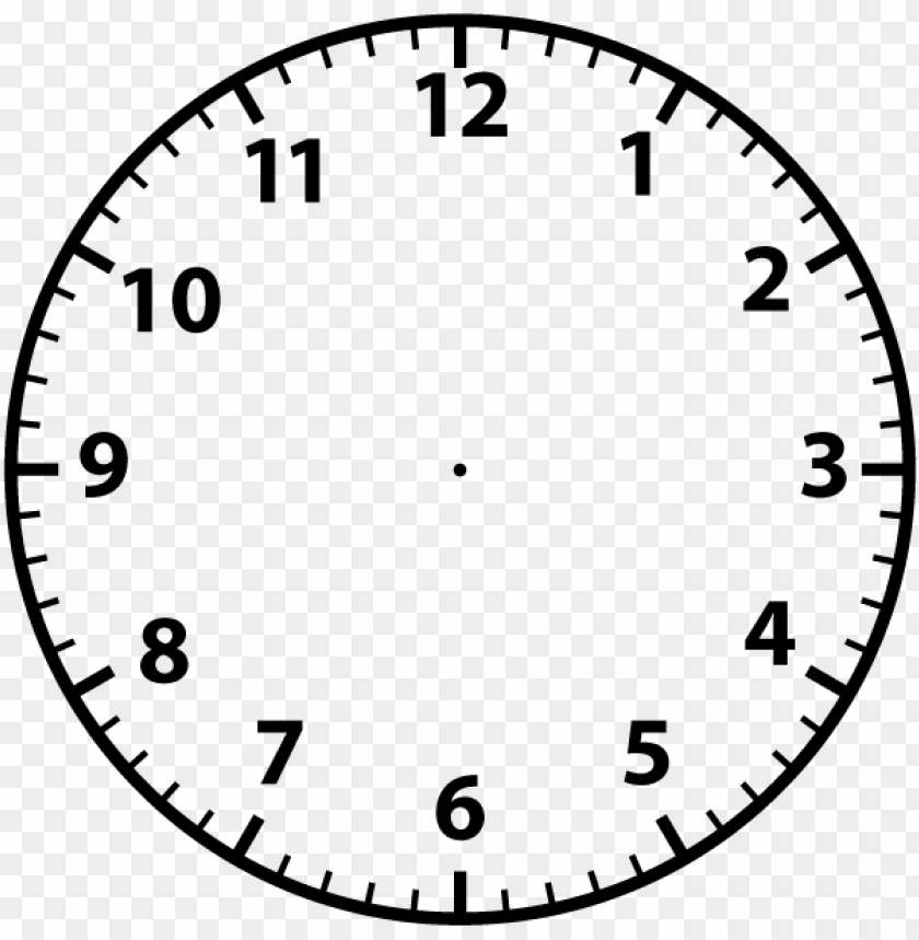Free Download HD PNG Opular Images Blank Analogue Clock Face PNG 
