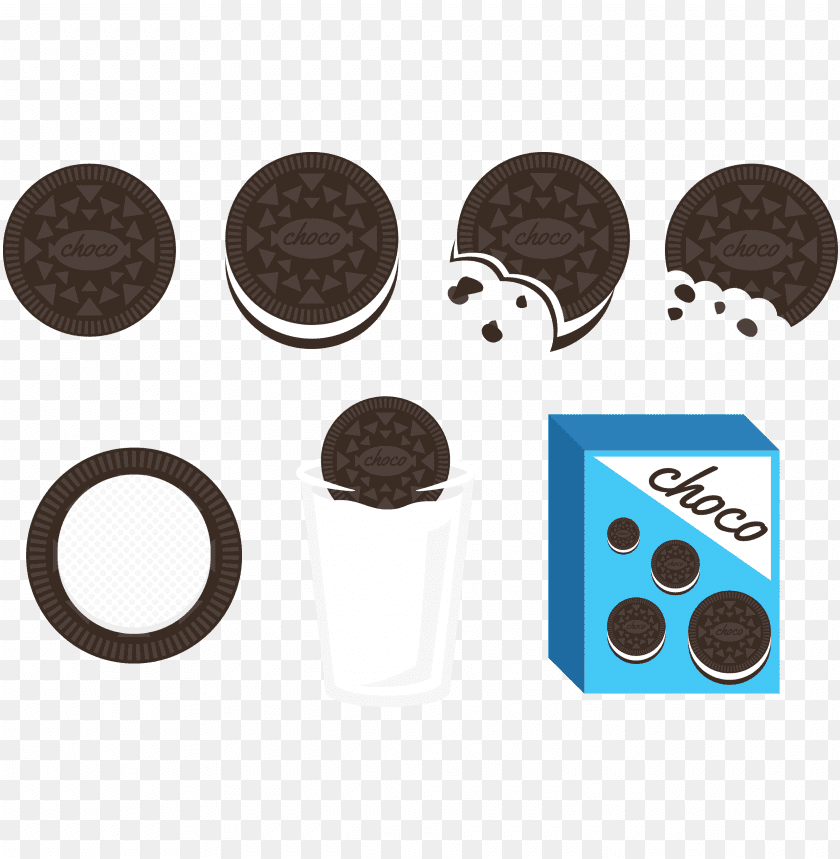 Free download | HD PNG oreo package with cookies and milk png PNG image ...