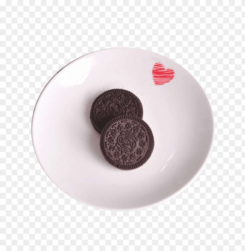 Free download | HD PNG oreo cookie on plate png PNG image with no ...