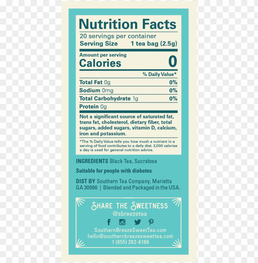 Free download | HD PNG original cold brew sweet tea poster PNG ...