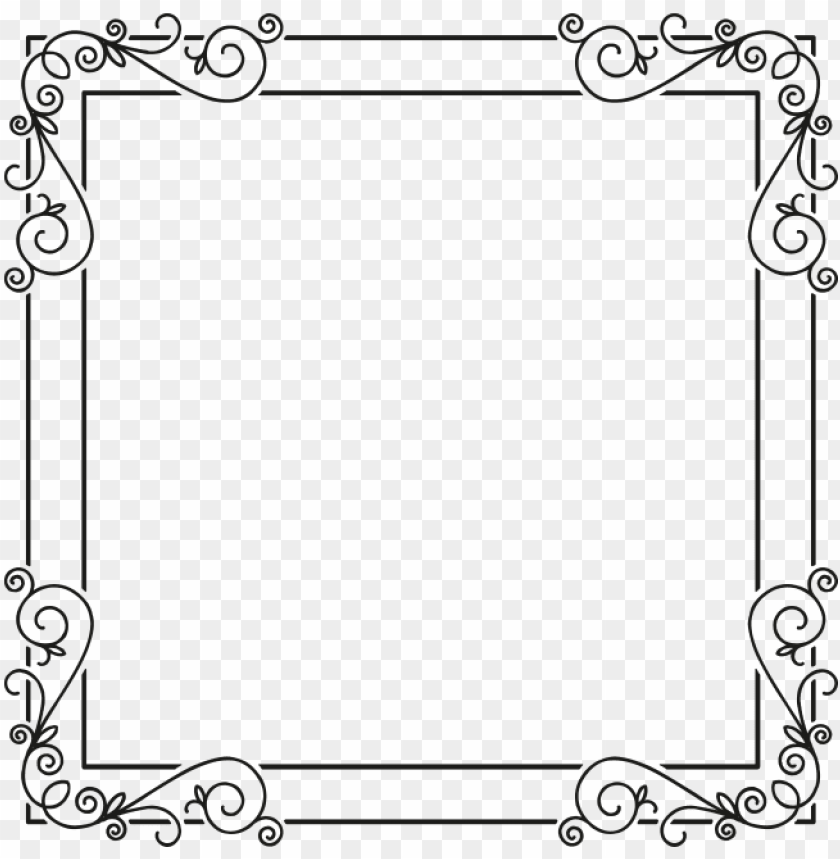 Free download | HD PNG ornament frame line art PNG transparent with ...