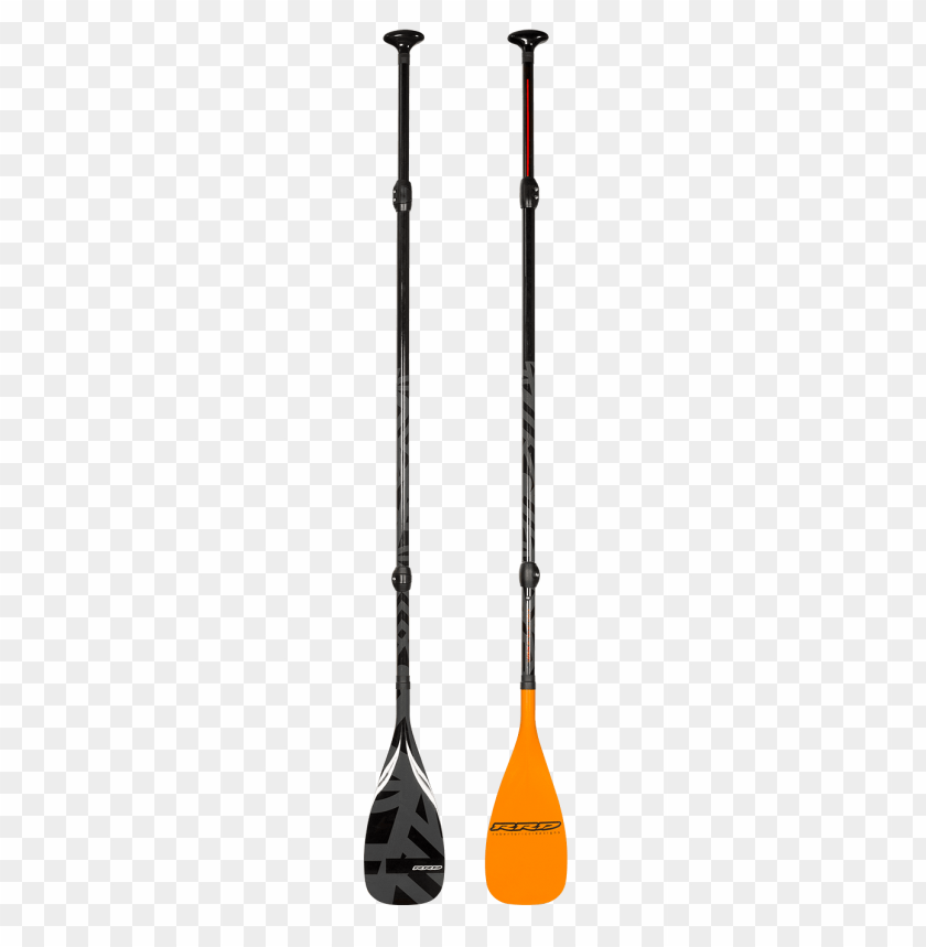 Free download | HD PNG pair of black and orange paddles png | TOPpng